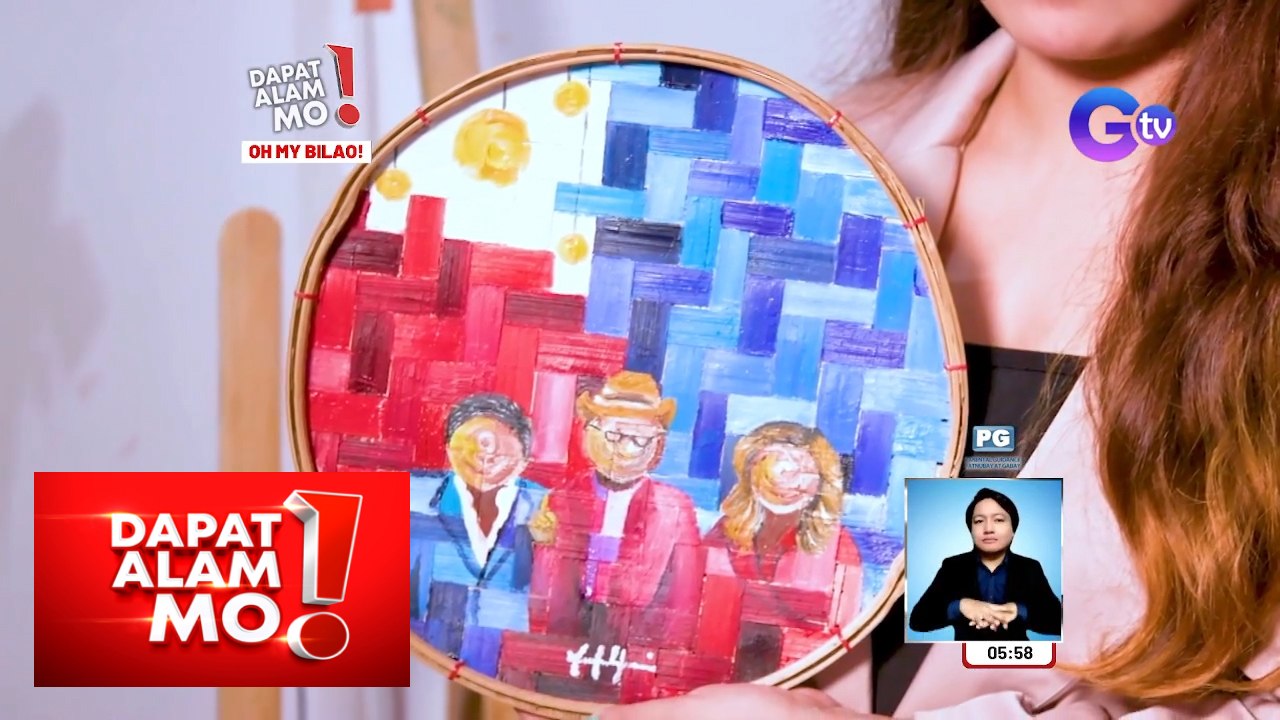 Mga patapong bilao sa handaan, ginawang bilao art! | Dapat Alam Mo! - video Dailymotion