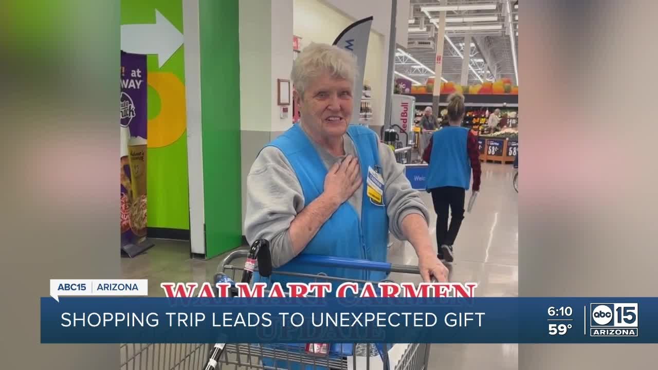 Walmart greeter receives life changing gift thanks to TikTok video ...