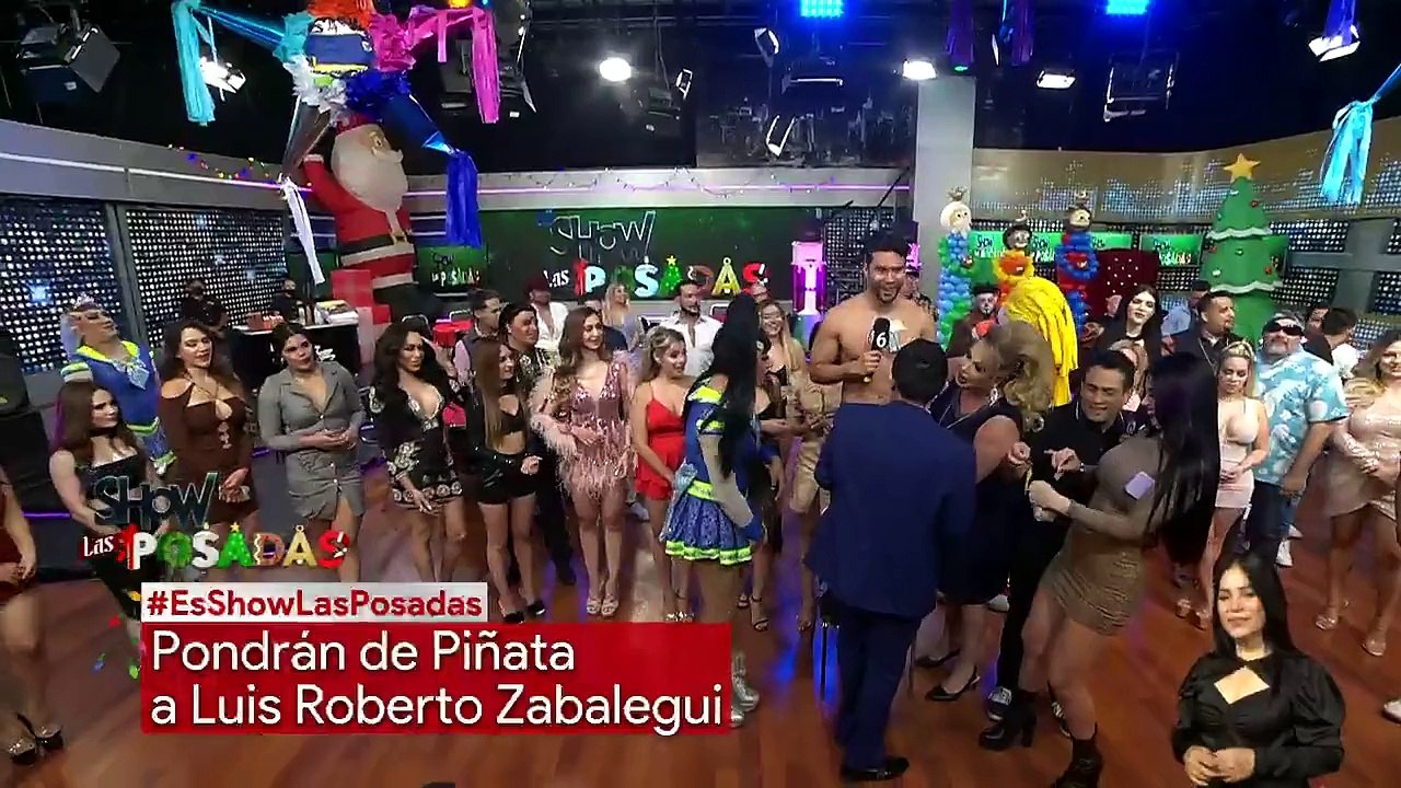 Llenan de billetes a Luis Roberto en 'Las Posadas' - Vídeo Dailymotion