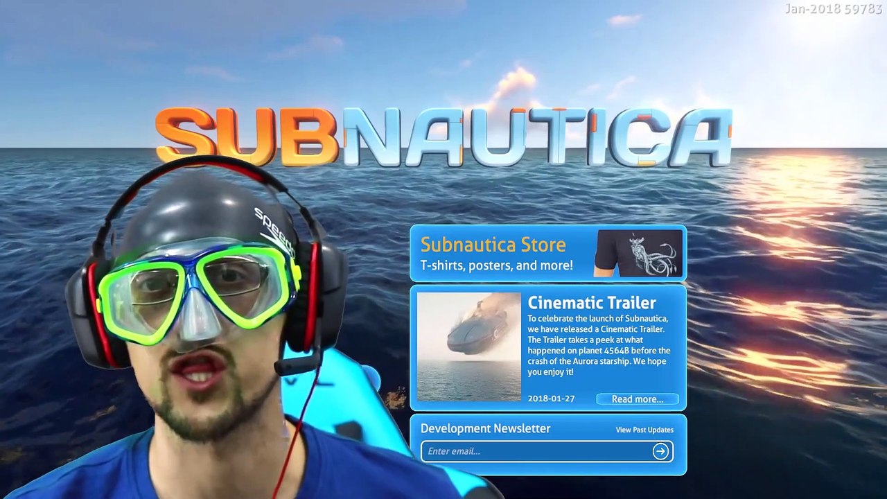 ALIEN OCEAN- Stinky Walrus Shark Ambush! FGTEEV plays Subnautica #1 ...