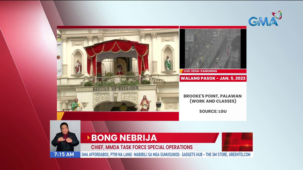 Panayam kay Bong Nebrija, Chief, MMDA Task Force Special Operations ...