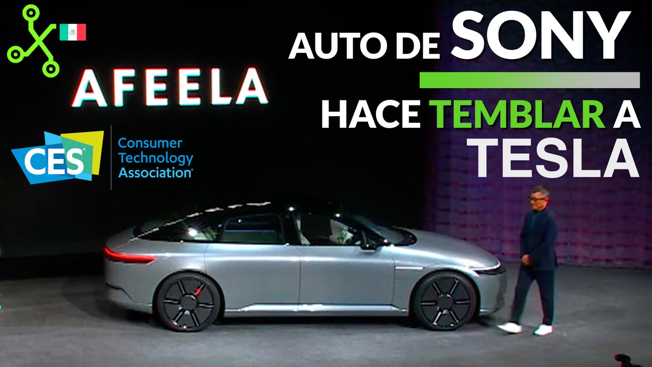 AFFELA, así es el AUTO eléctrico de SONY para DESBANCAR a TESLA - Vídeo ...