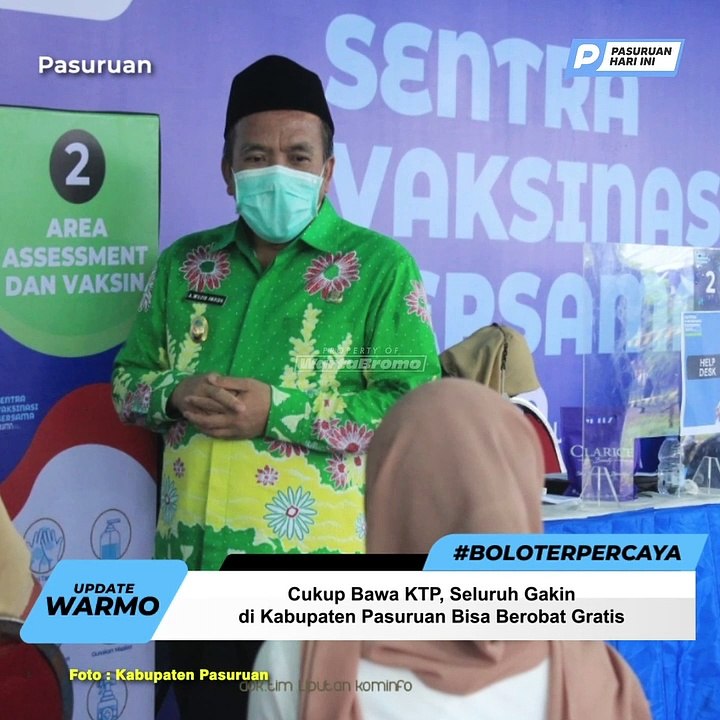 Cukup Bawa KTP, Seluruh Gakin di Kabupaten Pasuruan Bisa Berobat Gratis ...