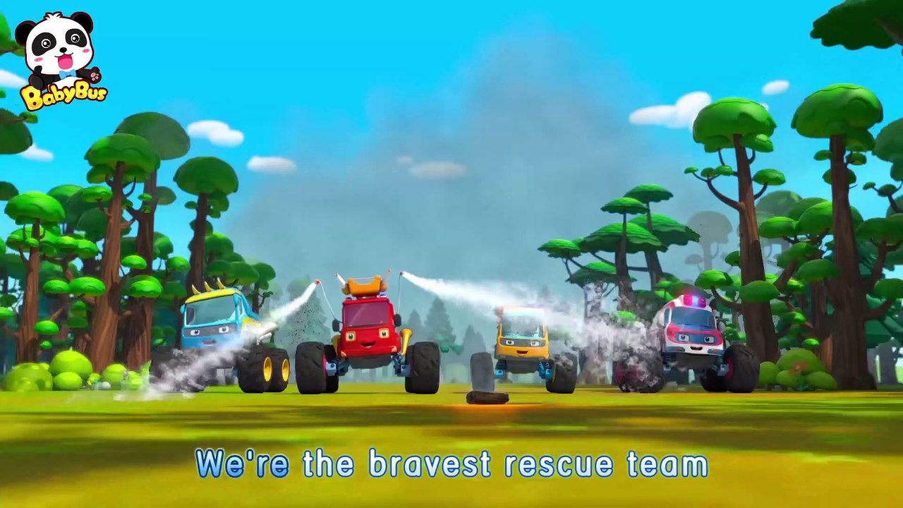 Rabbit Momo Got Injured in Forest Fire | Super Panda Rescue Team ...