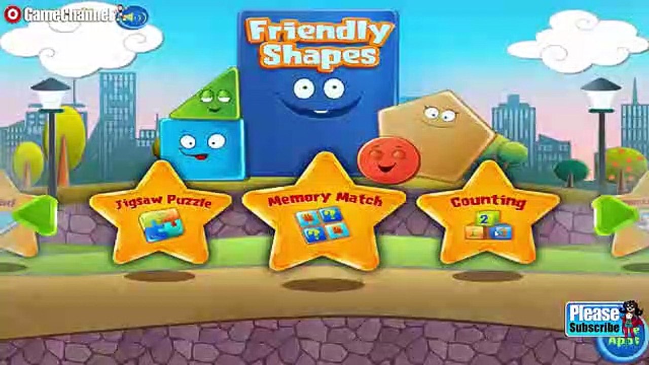 Friendly Shapes, Tabtale Puzzles, İnteractive Book _ Children _ Baby ...