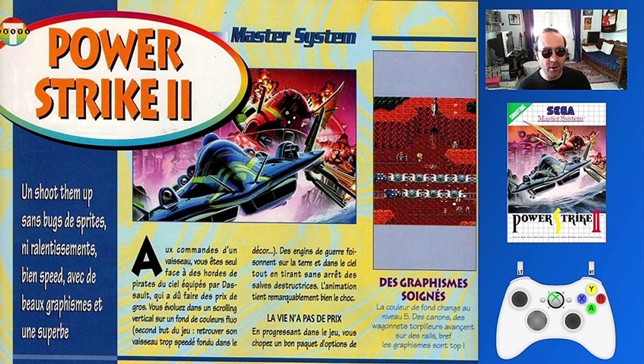 POWER STRIKE 2 Le meilleur shoot de la Sega MASTER SYSTEM _1080pFHR ...