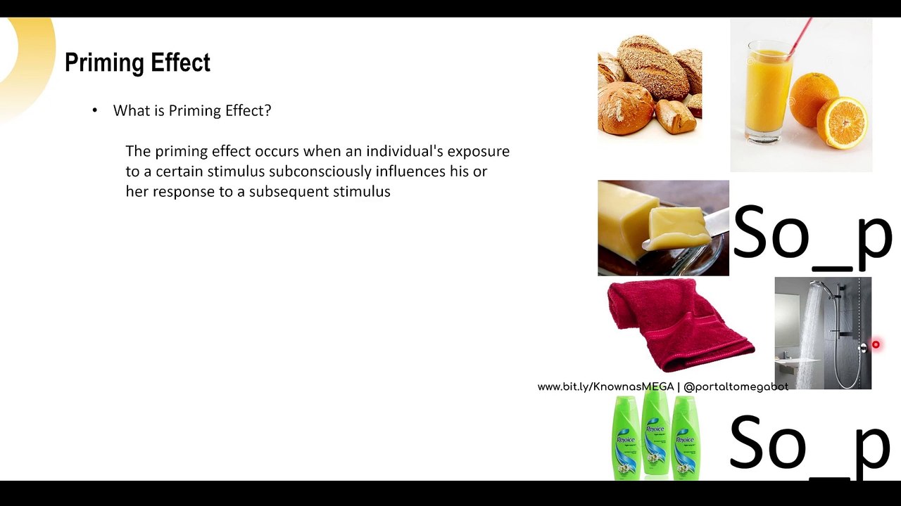 32. Priming Effect - video Dailymotion
