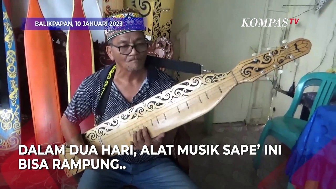 Lebih Dekat Dengan Sape, Alat Musik Tradisional Khas Dayak - Video ...
