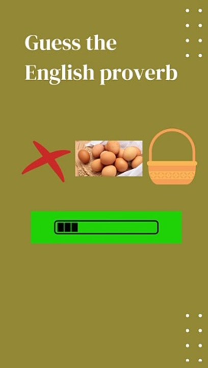 Guess the proverbs - video Dailymotion