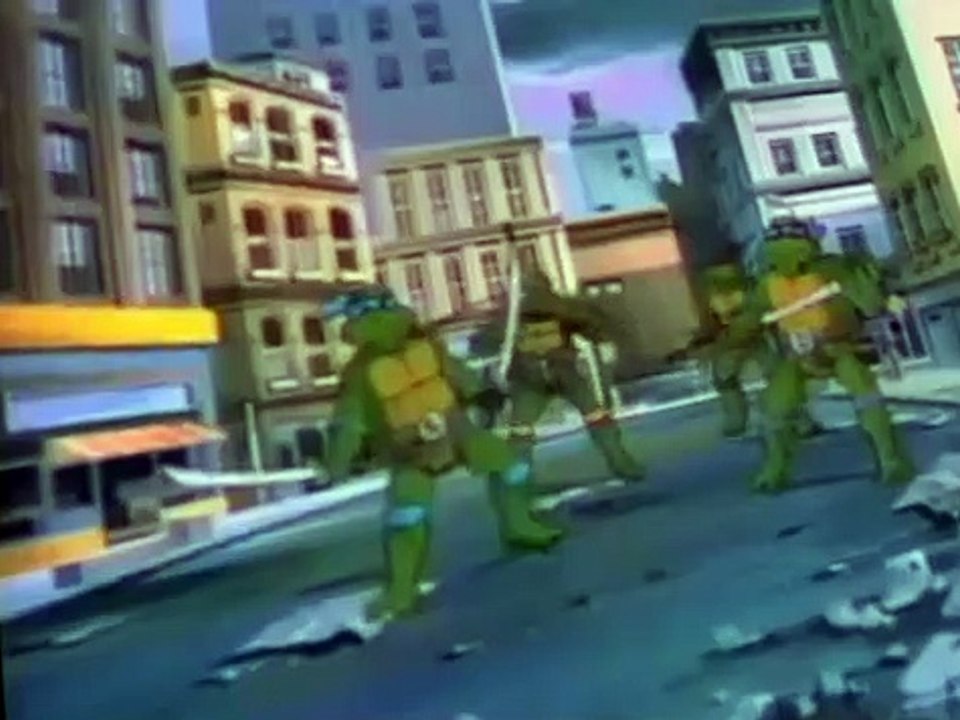 Teenage Mutant Ninja Turtles (1987) S01 E001 Turtle Tracks - video ...
