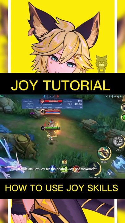 Joy Tutorial, How to use skills of Joy!!! #mlbb #mlbbtutorial #joy ...