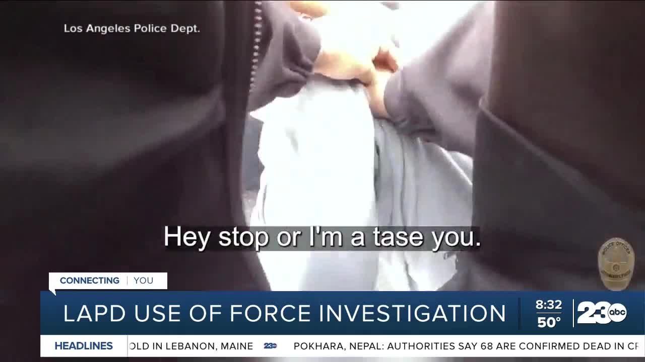 LAPD under investigation of use of force - video Dailymotion