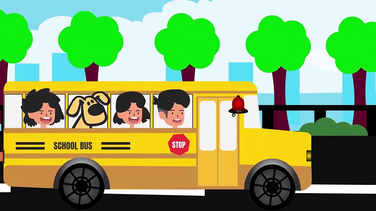 wheel on the bus | nursery rhymes the wheels on the bus | taqwakidiary ...