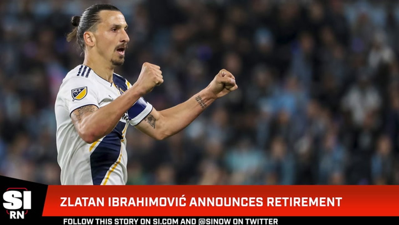 Zlatan Ibrahimović Announces Retirement at Age 41 - video Dailymotion