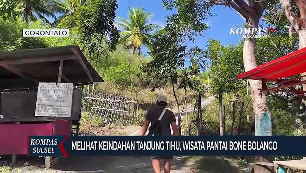 Melihat Keindahan Tanjung Tihu, Wisata Pantai Bone Bolango - Video ...