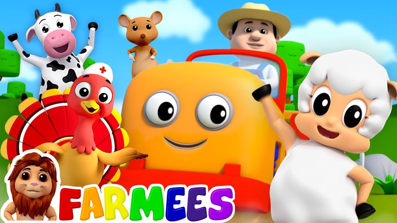 Farmer In The Dell, Kindergarten Nursery Rhymes & Kids Songs - video ...