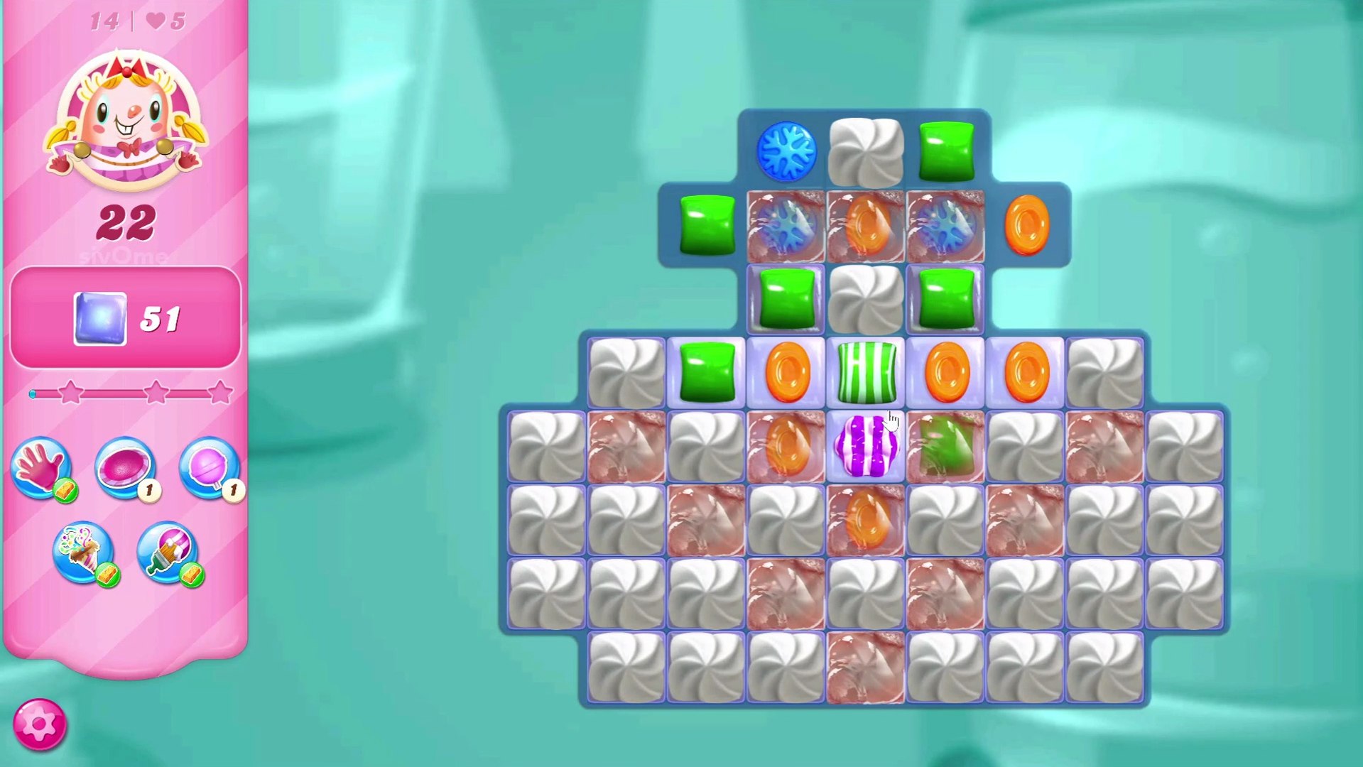 Candy Crush Level 145