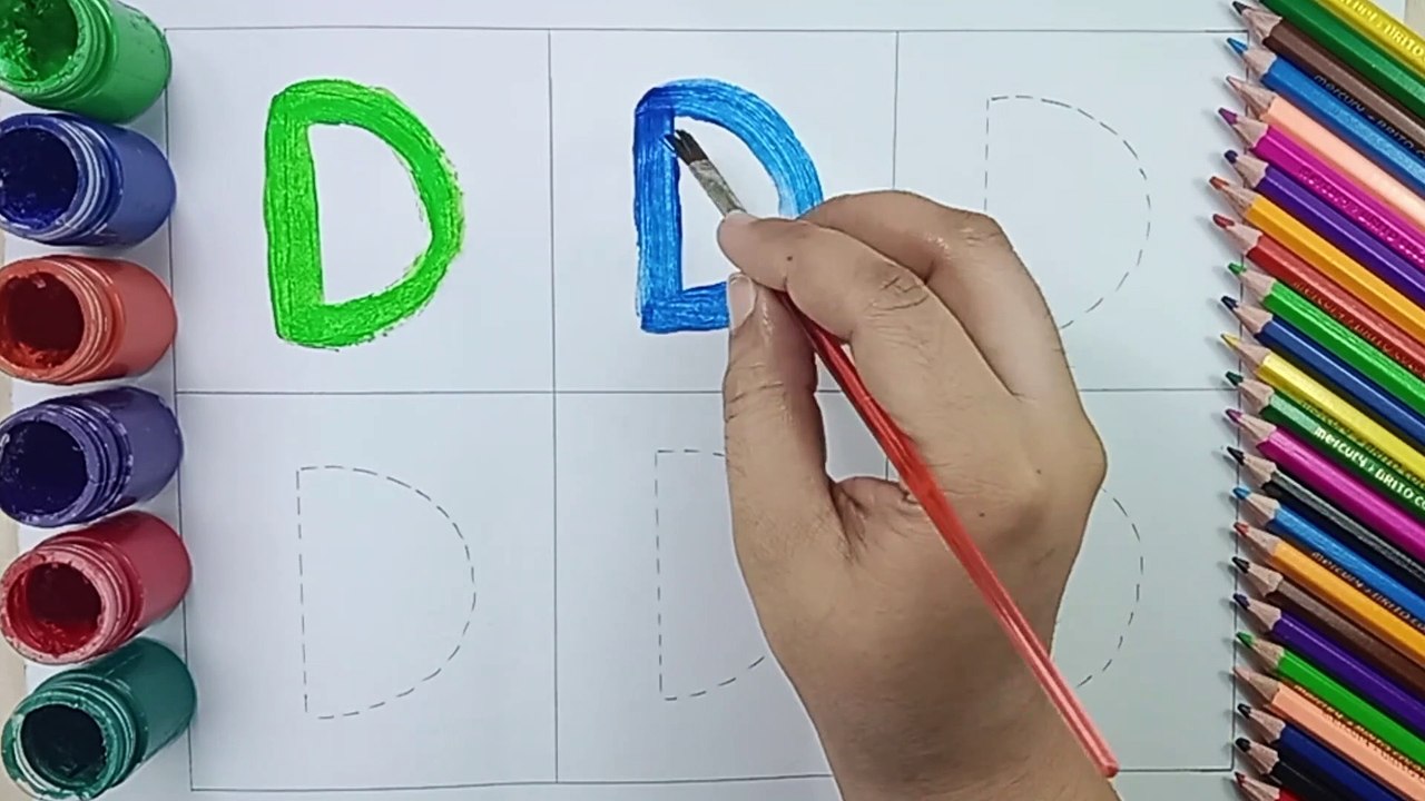 HOW TO LEARN AND WRITE CAPITAL ALPHABETS /LETTERS /ABC /PHONIC SONGS ...