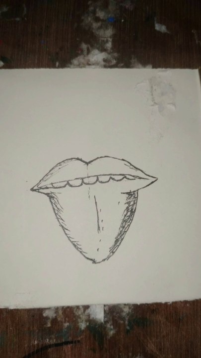 How to draw Tongue - video Dailymotion