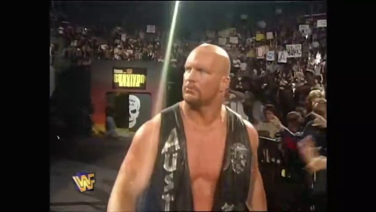 Stone Cold Steve Austin returns from injury Survivor Series 1997 ...