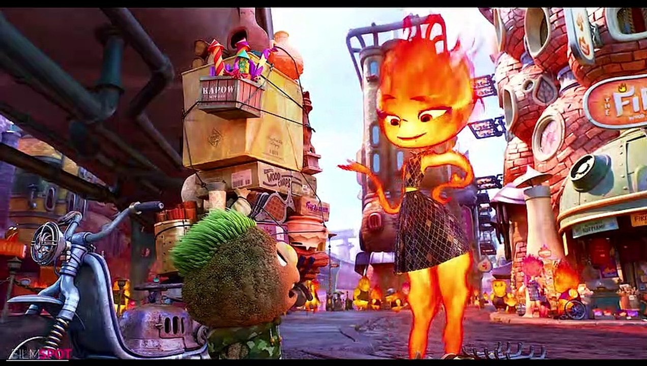 Clod Asks Ember Out For A Date Scene ELEMENTAL (NEW 2023) Movie CLIP 4K ...