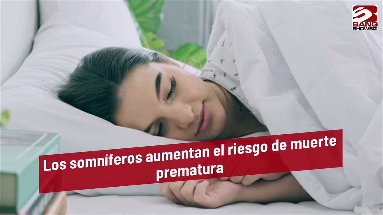 Los somníferos aumentan el riesgo de muerte prematura - Vídeo Dailymotion