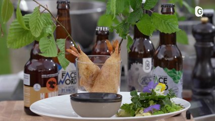 38 A TABLE - BEIGNETS DE GAMBAS VINAIGRETTE PASSION CUMIN CHATAIGNE - 38 À TABLE - TéléGrenoble