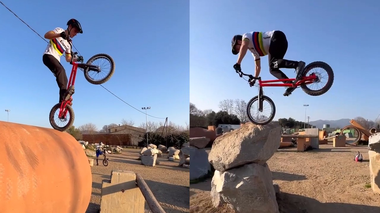 Stunt Rider performs amazing FREESTYLE bike tricks! - video Dailymotion