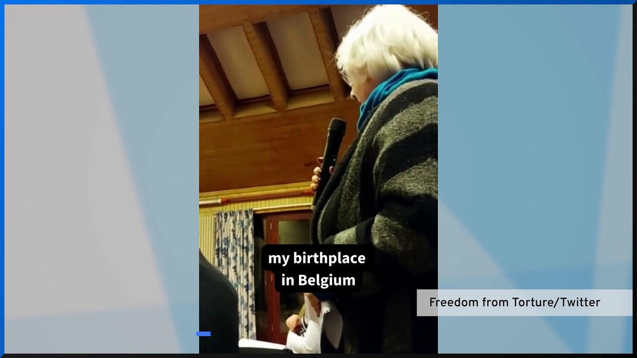 A Holocaust survivor confronts Suella Braverman over dehumanising ...