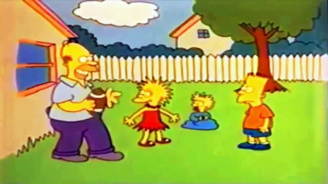 The Simpsons Shorts - O Futebol Americano (1987) - Vídeo Dailymotion