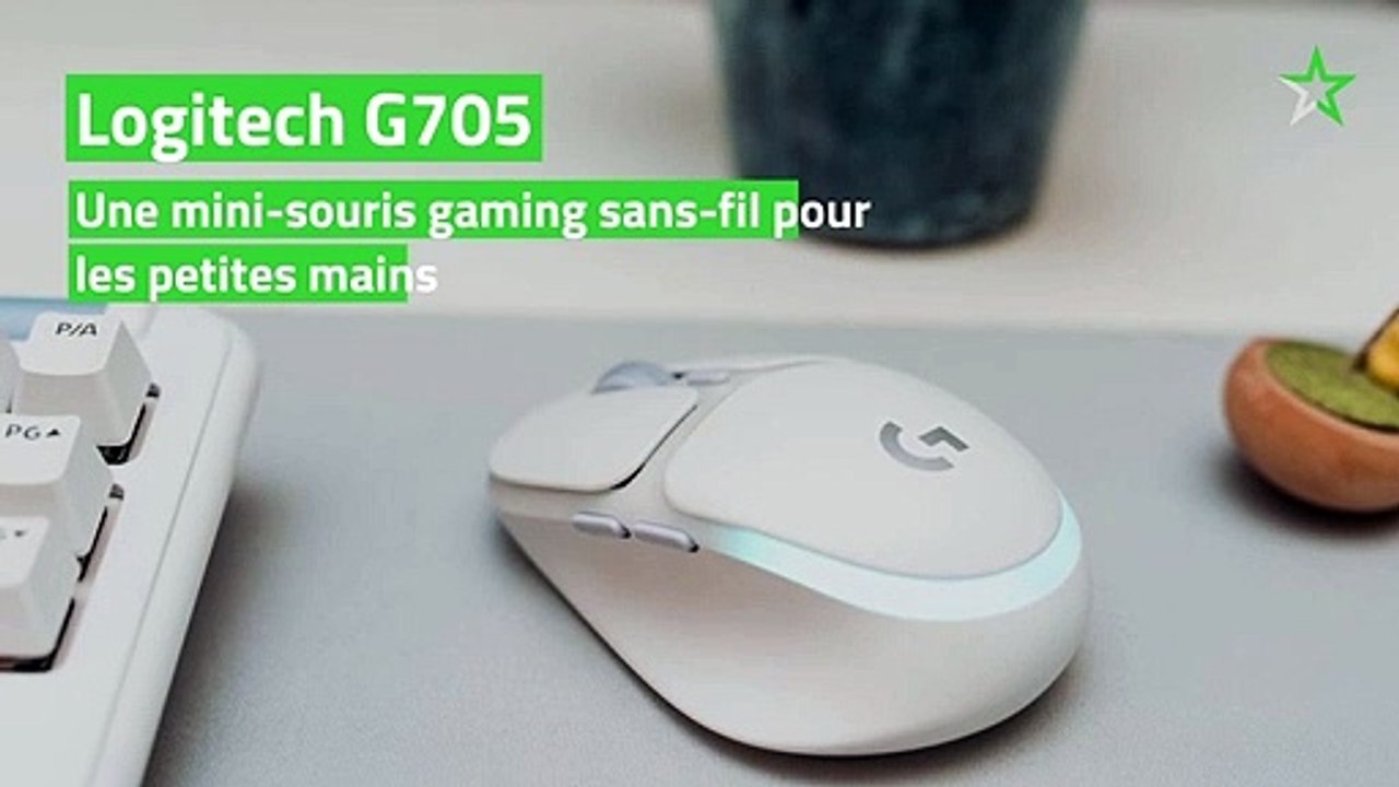 Test Logitech G705 : une mini-souris gaming sans-fil pour les petites ...