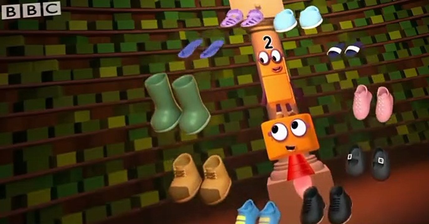 Numberblocks Numberblocks S07 E009 Two Times Shoe Shop - video Dailymotion