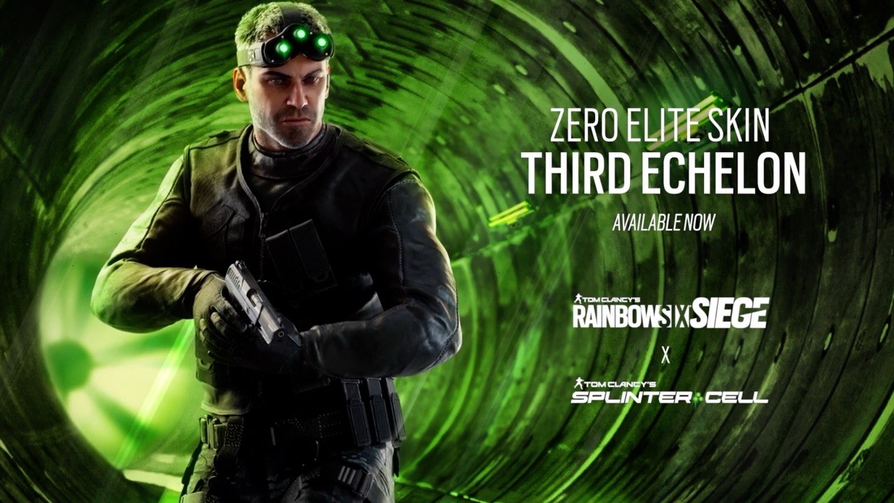 Rainbow Six Siege Splinter Cell - Official Elite Zero Trailer - video ...
