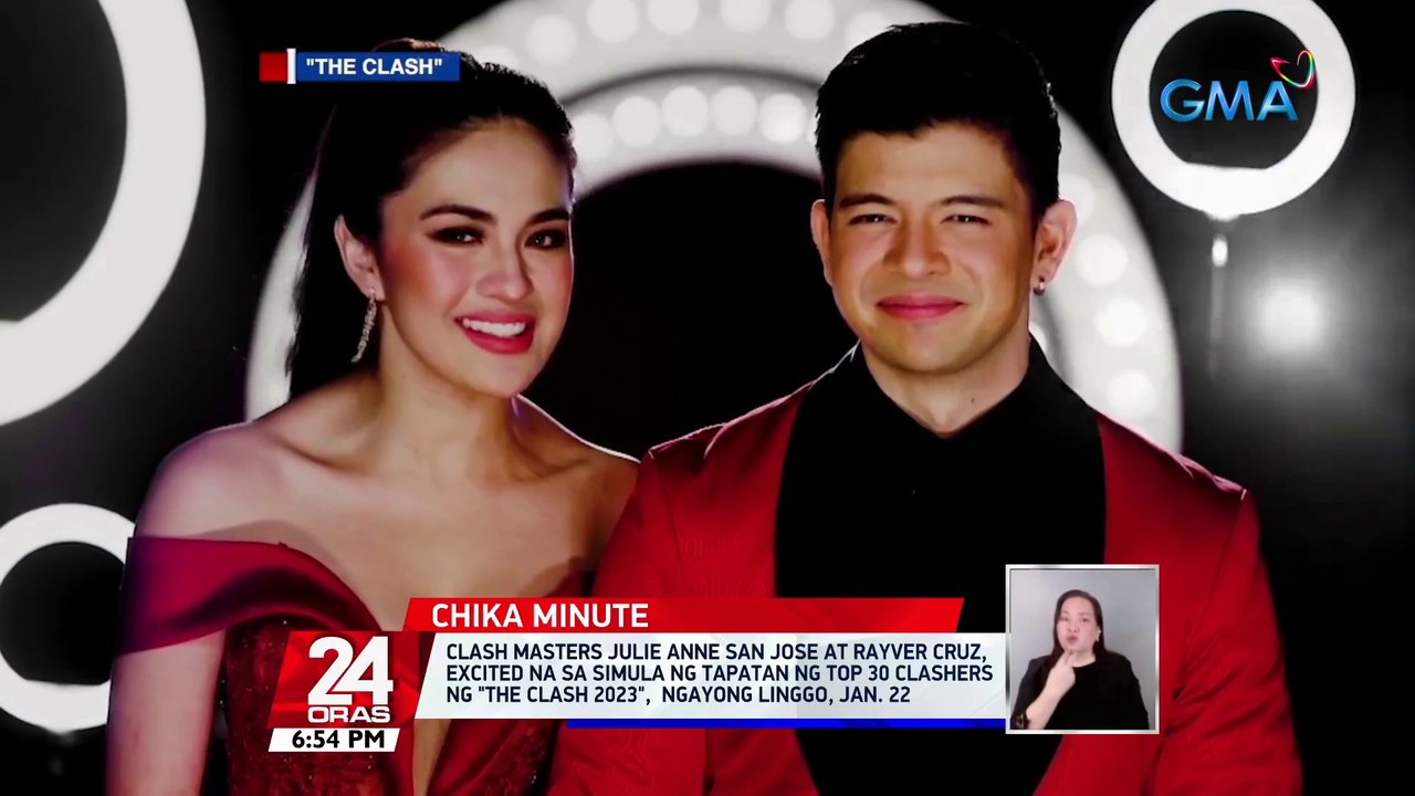 Clash masters Julie Anne San Jose at Rayver Cruz, excited na sa simula ng tapatan ng top 30 ...