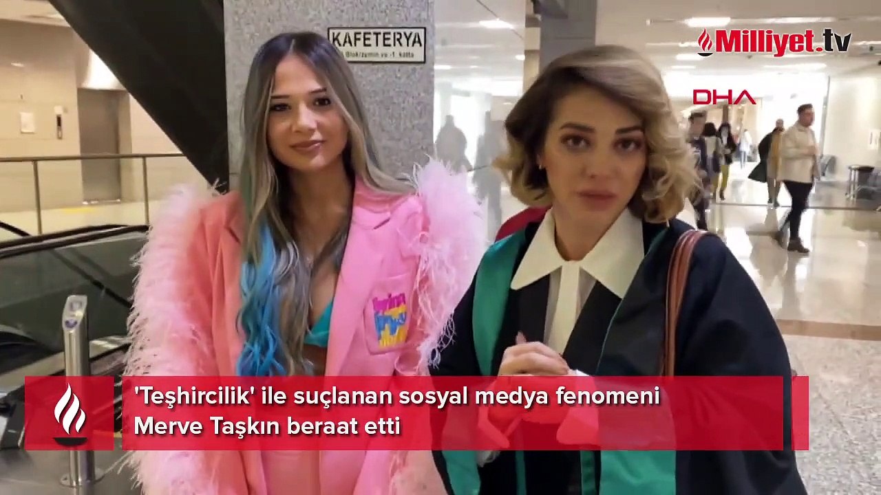 Merve Taşkın 'teşhircilik' ile suçlanıyordu! Mahkeme kararını verdi ...