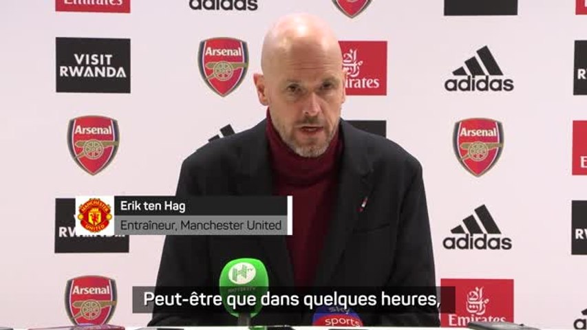 Premier League : Arsenal - Manchester United : Erik ten Hag ...