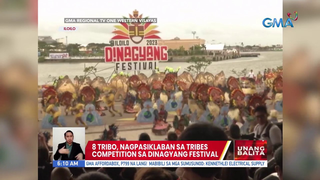 8 tribo, nagpasiklaban sa tribes competition sa Dinagyang Festival | UB ...