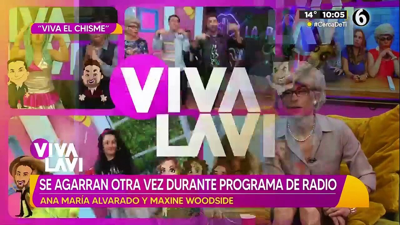 Maxine Woodside y Ana María Alvarado arman pelea en programa de radio ...