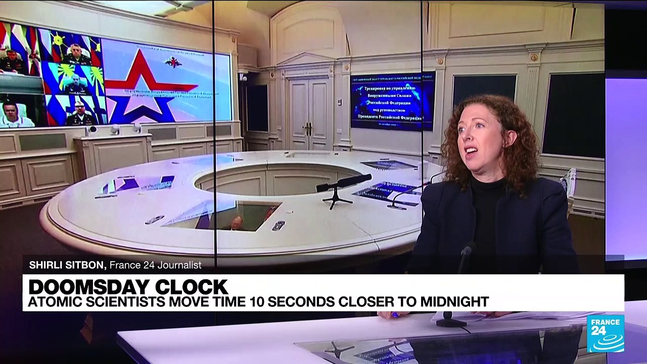 Doomsday Clock ticks ever closer to midnight amid Ukraine war, other ...