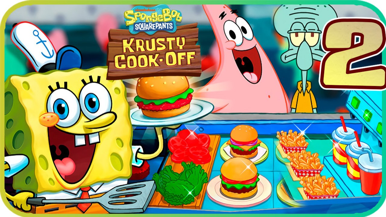 SpongeBob: Krusty Cook-Off Walkthrough - Krusty Krab Full Part 1 (PC ...