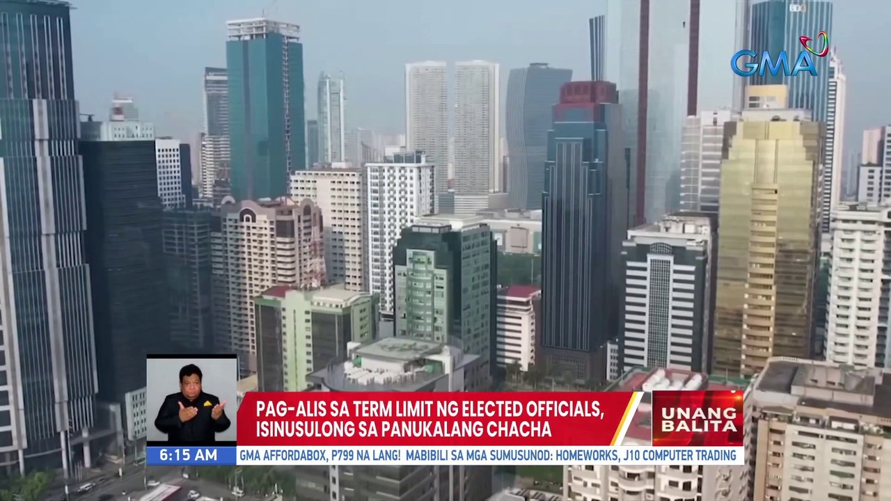 Pag-alis sa term limit ng elected officials, isinusulong sa panukalang ...