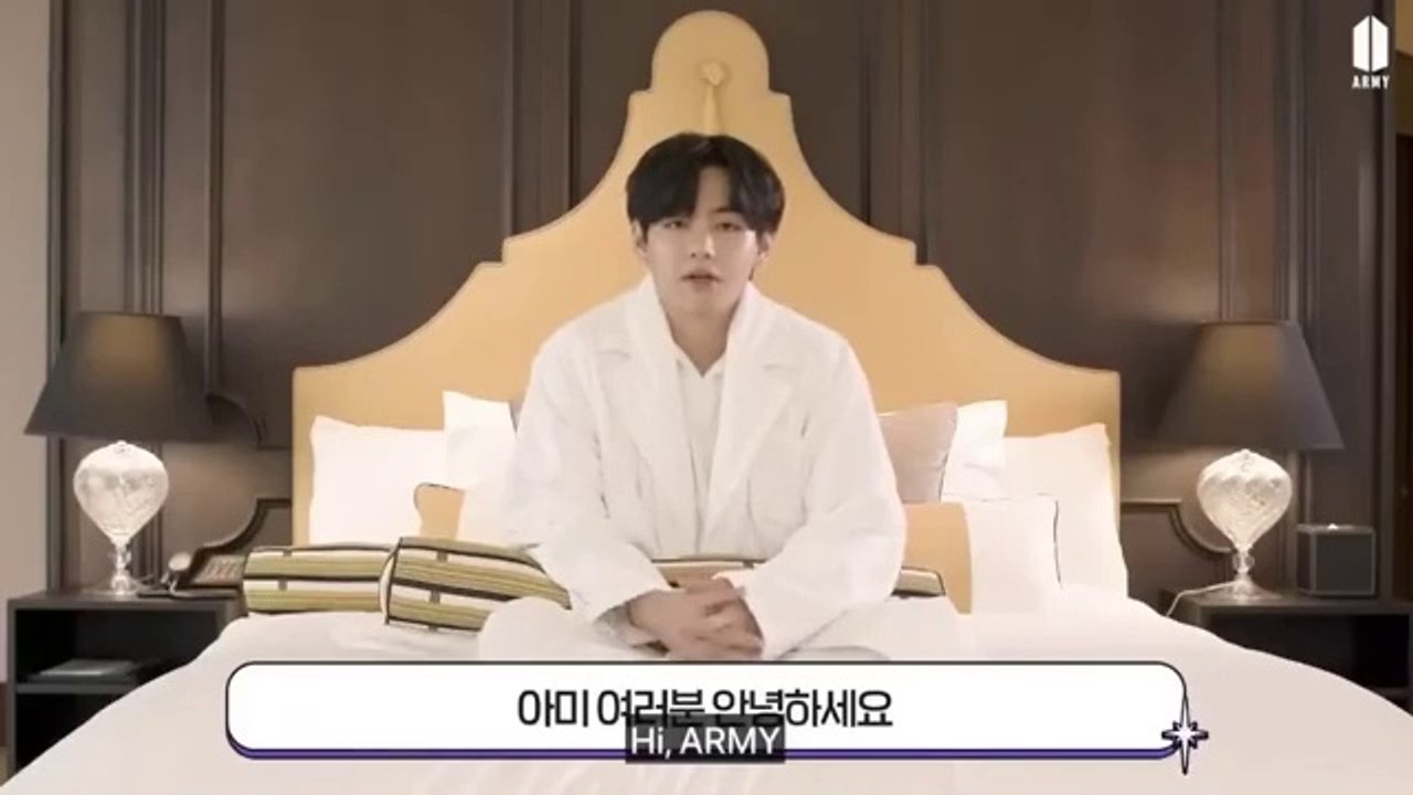 [ENG SUB] BTS V GOODNIGHT INTERVIEW! - video Dailymotion