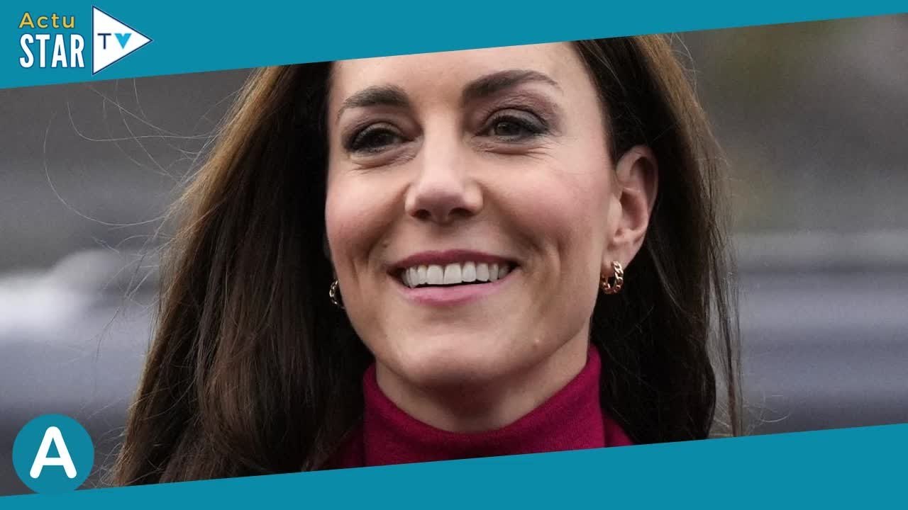 Kate Middleton solaire en manteau flashy et escarpins, la princesse joue le jeu à fond avec ...