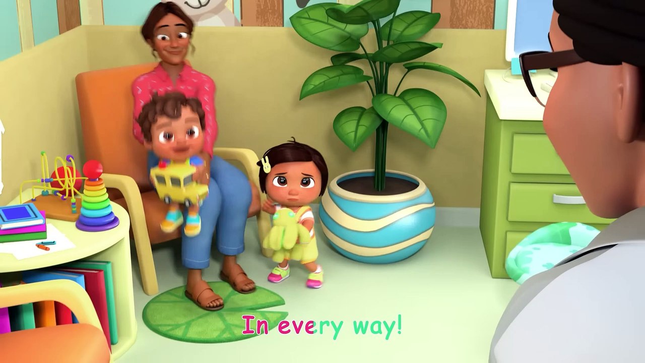 Doctor Check up Song (Nina's Version) - CoComelon Nursery Rhymes & Kids ...
