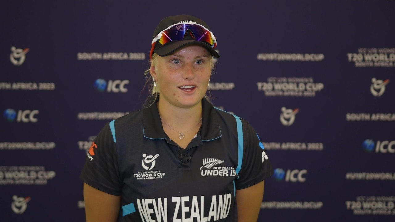 New Zealand's Izzy Sharp post U19 Cricket World Cup semi defeat to ...