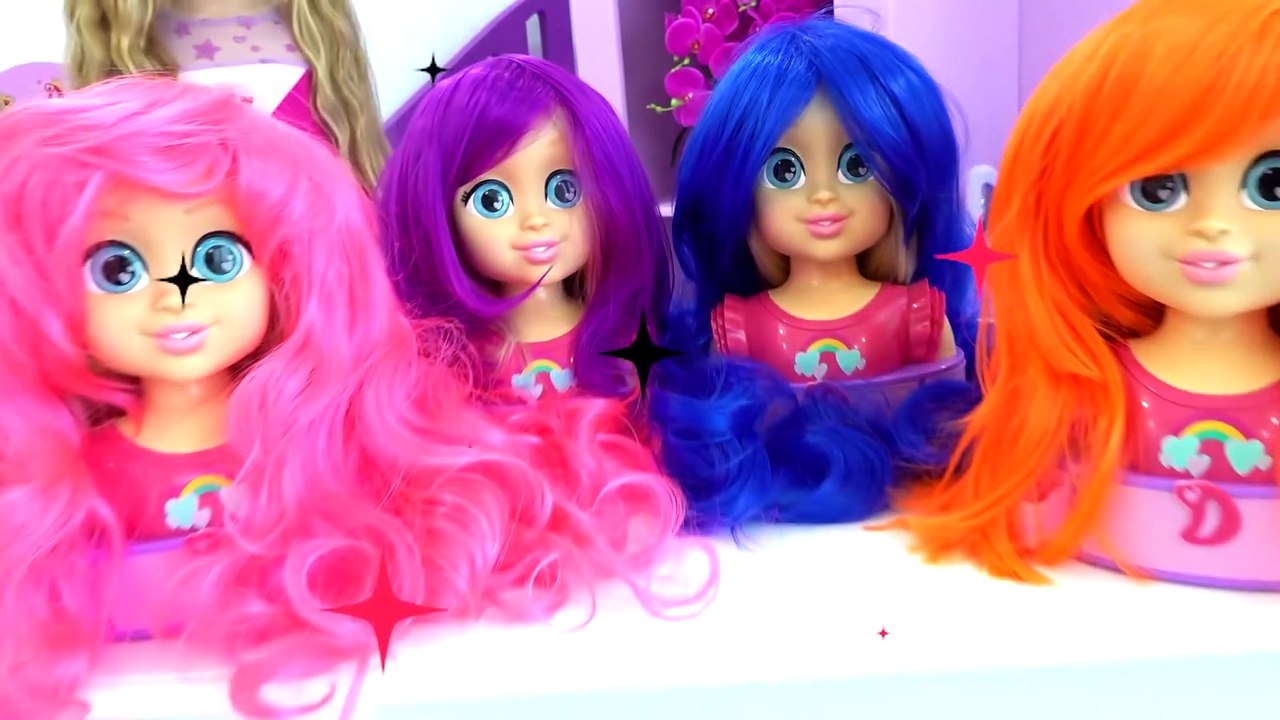 Diana and Roma Magic Colorful Hair Cartoon - video Dailymotion