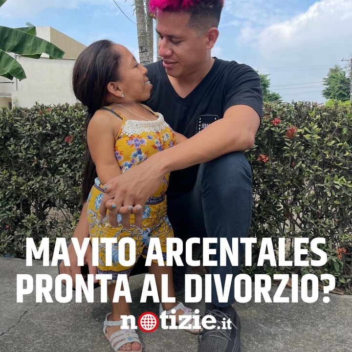 Mayito Arcentales pronta al divorzio o crisi superata con il neo marito ...