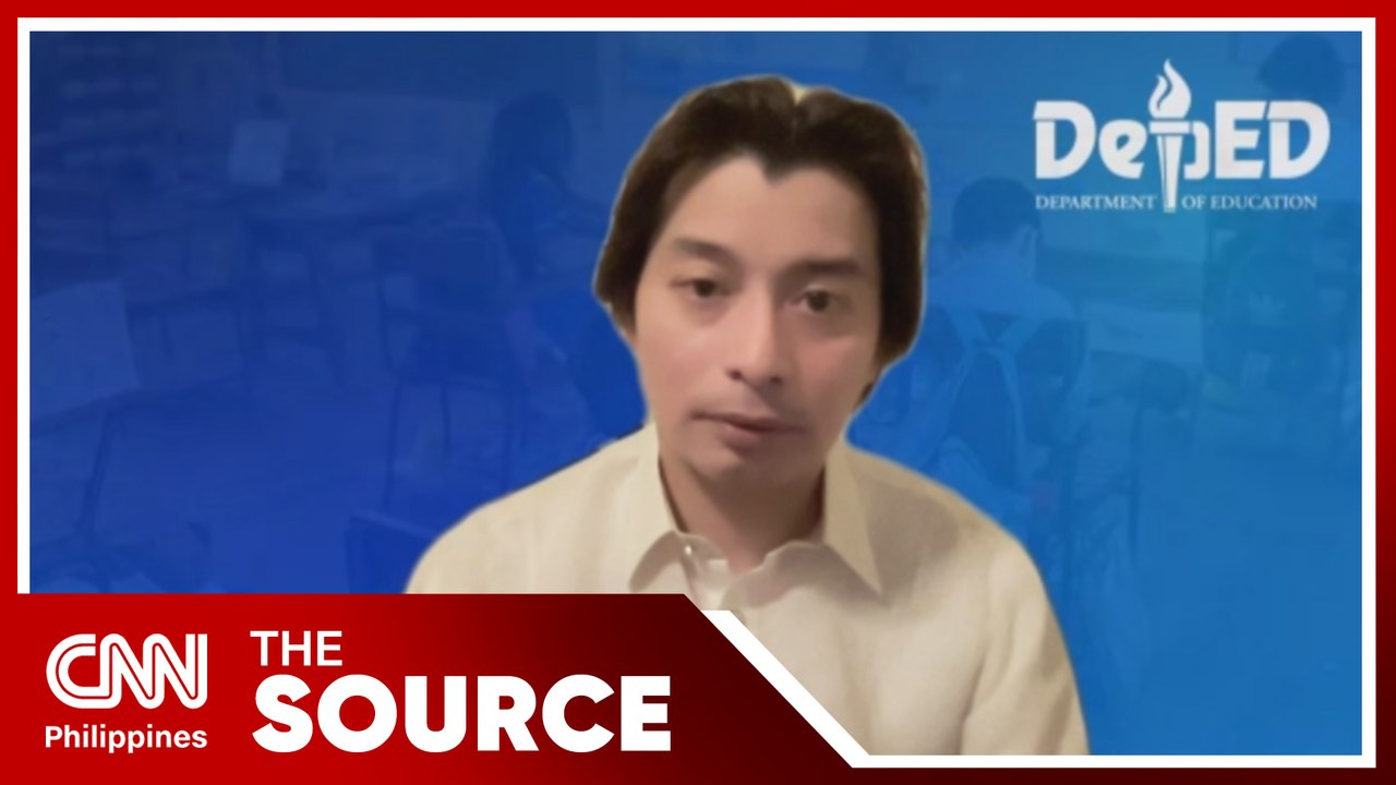 DepEd spokesperson Michael Poa | The Source - video Dailymotion