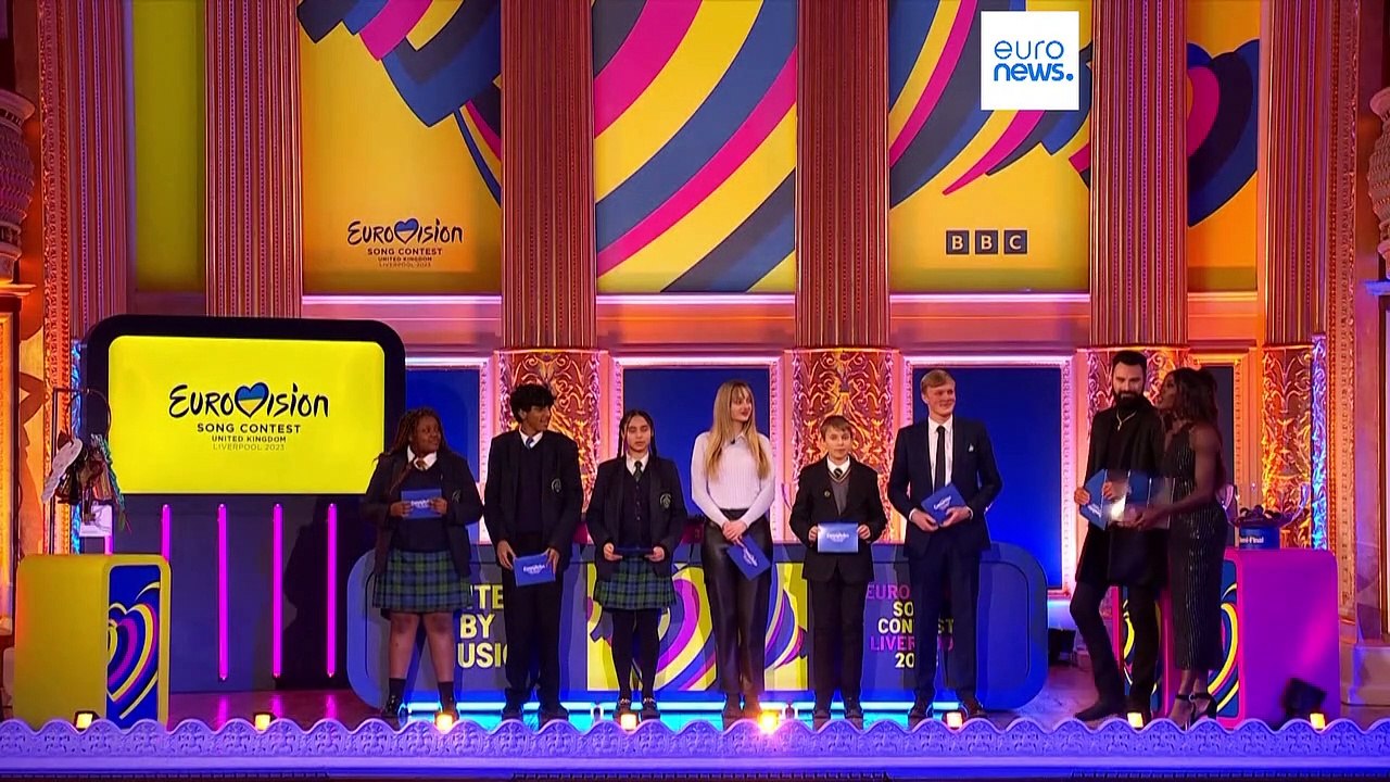 Auftakt in Liverpool: Der Eurovision Song Contest beginnt - video ...