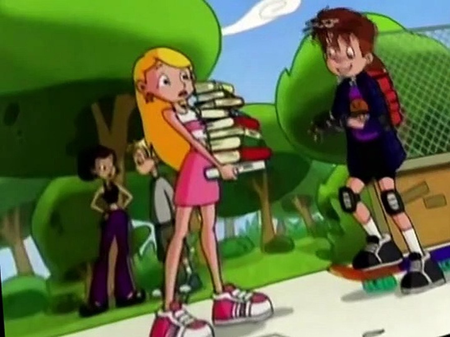 Sabrina The Animated Series Harvey And Sabrina Kiss